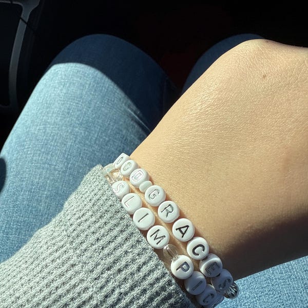 Taylor Swift TTPD Clara Bow Friendship Bracelet - Etsy