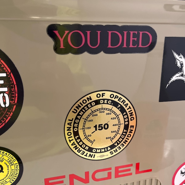 You Died Sticker - Etsy