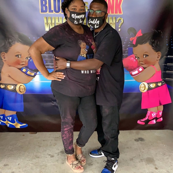 PRINTABLE Boxer Baby Gender Reveal, Boxer Theme, Boxing Baby Shower ...