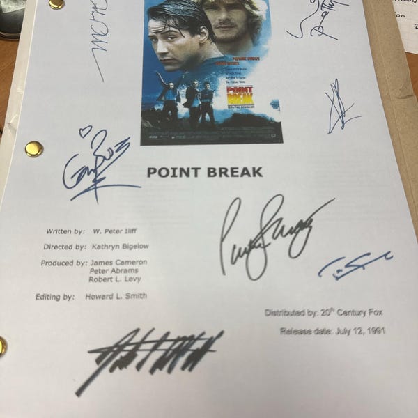 The Notebook Movie Script by Nick Cassavetes, Autographed: Rachel ...