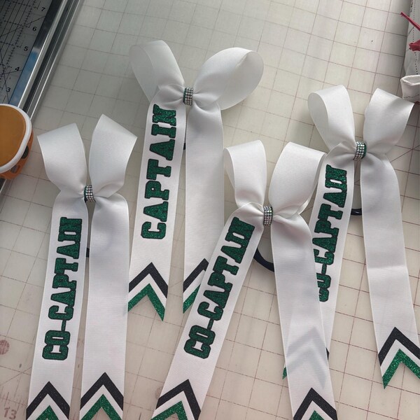 Gold Rhinestones Cheer Bow- Gold Glitter Cheer Bow- Competition Cheer ...