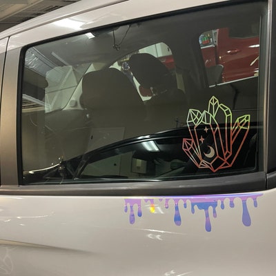 Goth Decal Goth Car Accessories Car Accessories Drip - Etsy