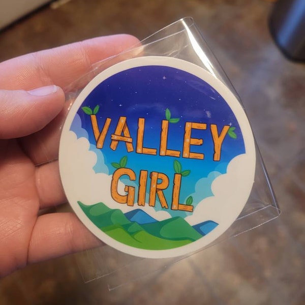 Valley Girl Sticker | Stardew Valley | Stardew Valley Sticker | Stardew ...