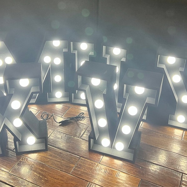 BABY Letters Set of 4 Letters Wedding Letter Love Party Marquee Letters ...