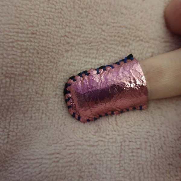 Made to Size: Bespoke Leather Thimble Made With Your Measurements - Etsy