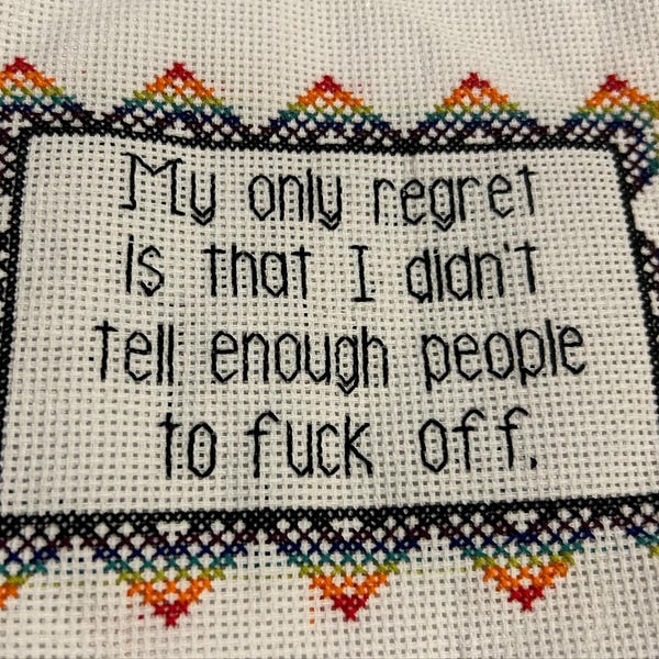 Punch a Nazi Cross Stitch PDF Pattern - Etsy