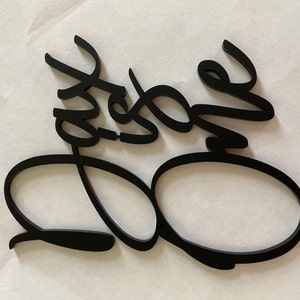 We Never Liked Him Anyway Cake Charm Acrylic Cake Accessory Divorce ...