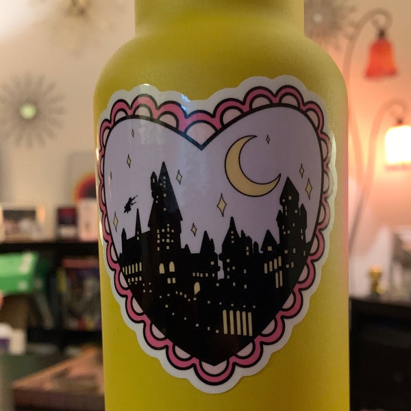 Dreamy Magical Castle Sticker - Etsy