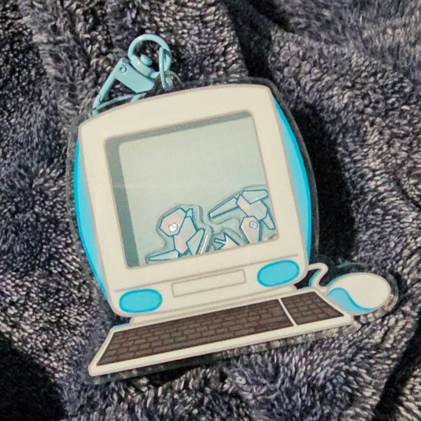 Porygon Cyber Shaker Acrylic Charm - Etsy