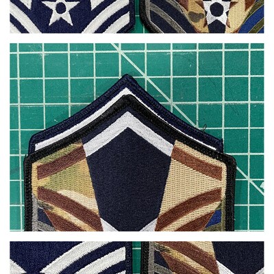 NEW A Career in STRIPES msgt 3-color OCP - Etsy