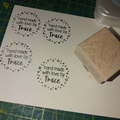 Trailer Stamp Little Caravan of Love Rubber Stamp Caravan Gift Gift for ...