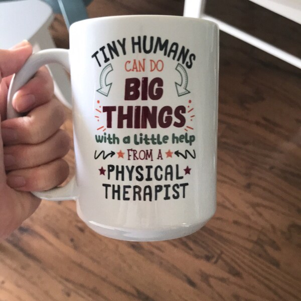 Gift for Physical Therapist Gifts, Pediatric PT Month Gift, Coffee Mug ...