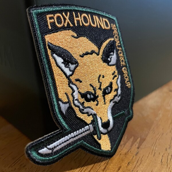 Fox Iron on Patch From Metal Gear Solid 3 Snake Eater - Etsy