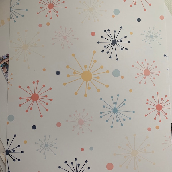 Digital Retro Paper, Seamless Retro Paper, Digital Paper, Digital ...