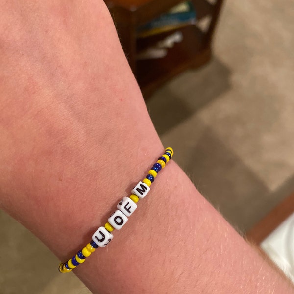 Prison Mike the Office Michael Scott Seed Bead Bracelet - Etsy