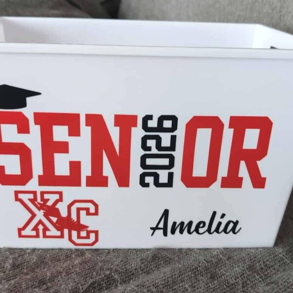 Personalized Volleyball Graduation Basket, Custom Volleyball Bucket ...