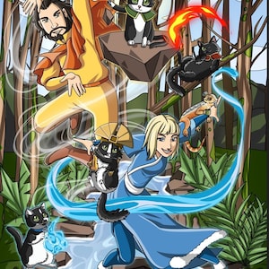 Custom Anime Character, Manga Character, Cosplay Portrait, Family ...