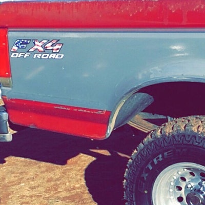 Pair 4x4 off Road FX4 Flag Bed Decals Stickers Ford Truck-t-21 - Etsy