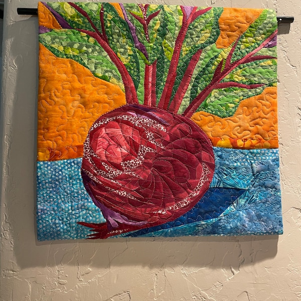 SWEET TOOTH DRAGON Quilt Pattern, Dragon Fabric Collage, Applique - Etsy