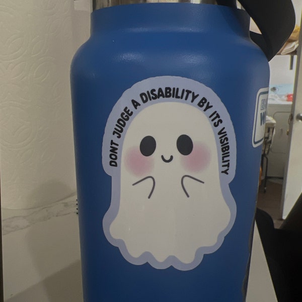 Don't Judge a Disability Sticker, Cool Stickers, Disability Sticker ...