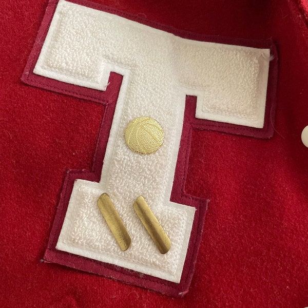 Vintage Varsity Sport Pin - Gold Metal - Letterman Pin - Highschool ...