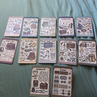 DND Equipment Packs Complete Set of Visual Aid Reference Cards Digital ...