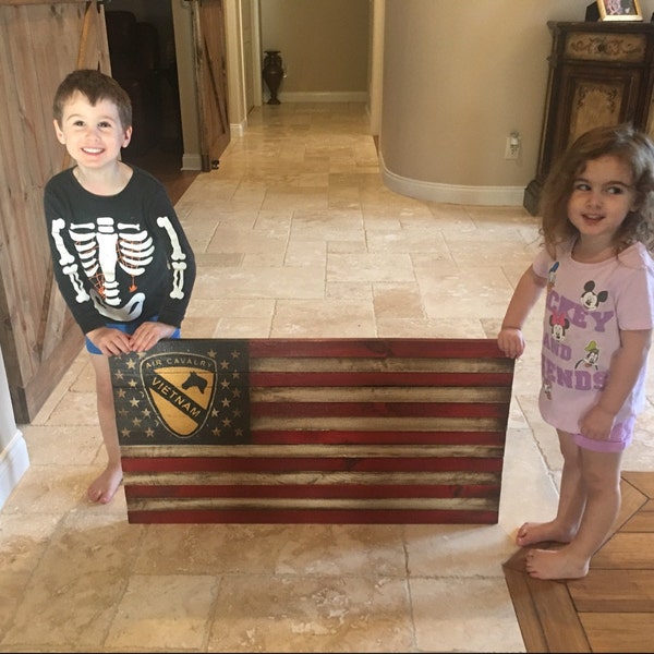 Army Ranger American Flag, US Army Ranger Flag, 75th Ranger Battalion ...