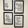 Yorkshire Dialect Print, Yorkshire Slang, Mek Thi Sen at Home ...