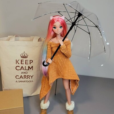 Irregular Hem Dress PATTERN for Smart Doll. Step by Step Tutorial. Doll ...