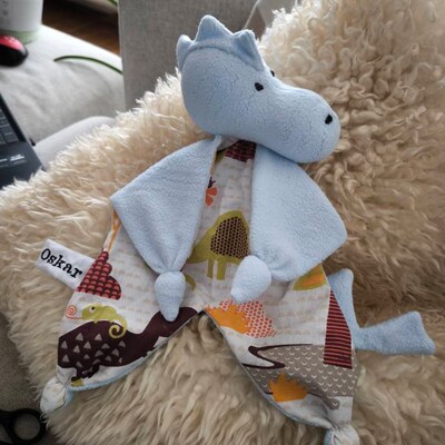 Dinosaur Comforter Pattern, Baby Lovey Pattern Tutorial, Dino Sewing ...