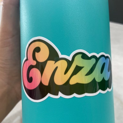 Custom Name Stickers, Water Bottle Stickers, Personalized Decal ...