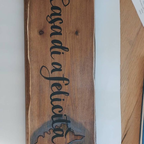 Custom Made Cottage House Name/house Number Wooden Plaques and Signs ...