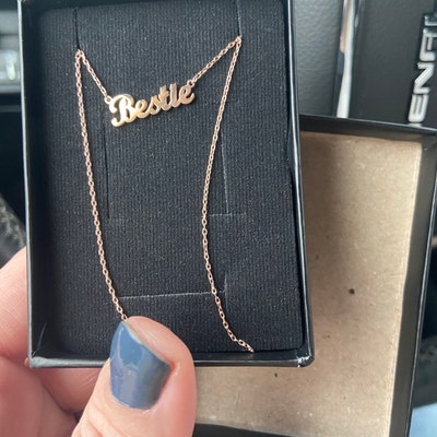 Custom Dainty Name Necklace, Minimalist Necklace, Perosonalized Name ...