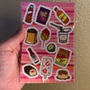 Mexican Pan Dulce Sweet Bread Sticker Sheet - Etsy