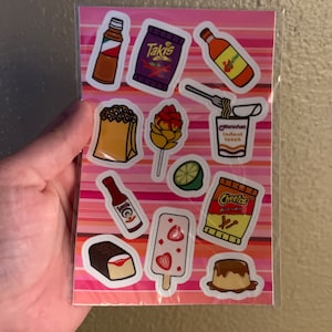 Mexican Candy Sticker Sheet - Etsy