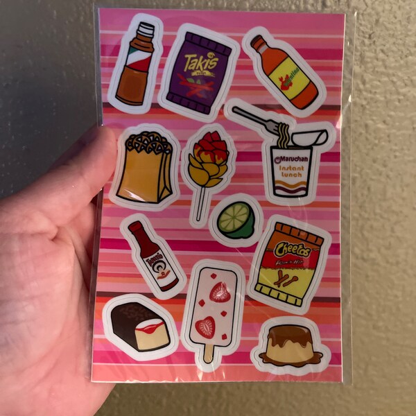 Mexican Pan Dulce Sweet Bread Sticker Sheet - Etsy