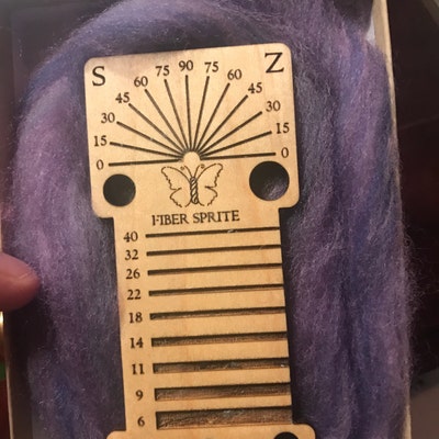 Spinner's Multitool Spinning Control Card With Twist Angle and Diz - Etsy