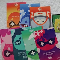 Splatoon Hotlantis IDL Posters Squid Sisters off the Hook Deep Cut Mini ...