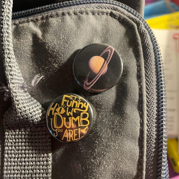 Gravity Falls: the Bill Cipher Badge Pack (with Special Shimmer Effect ...