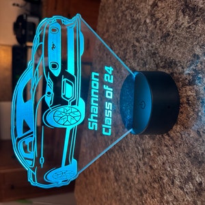 Dodge Challenger Hellcat 2019 Customizable LED Light - Etsy