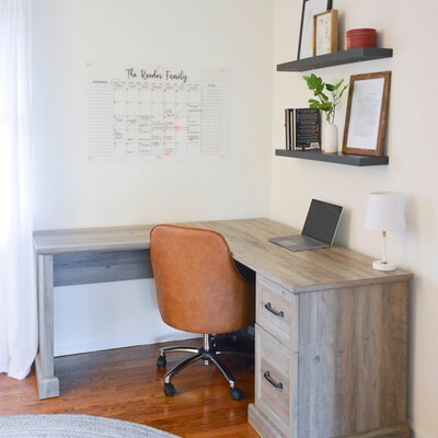 Acrylic Family Planner Personalized Monthly Calendar Dry - Etsy