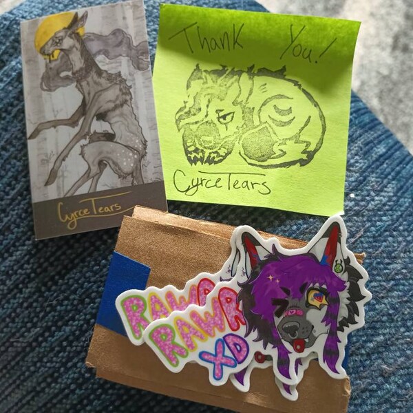 Chimera Falin Sticker - Etsy