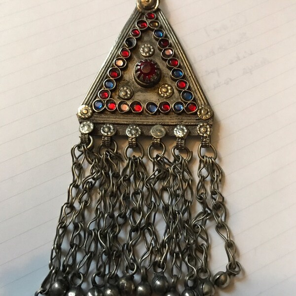 5 Big Waziri Vintage Style Spike Buttons DIY Findings Belly Dancing ...