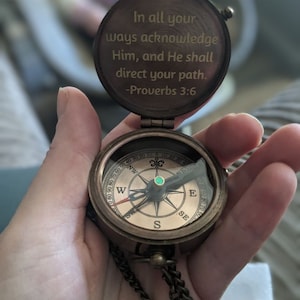 Engraved Compass Father's Day Gift Gift for Dad - Etsy