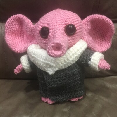 PATTERN PDF Add on Baby Elephant Ears and Trunk ONLY Amigurumi Crochet ...