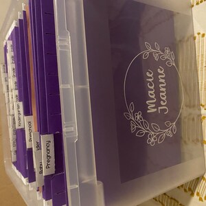 Precut Home Filing System LABELS, Home Office, Home Organization ...
