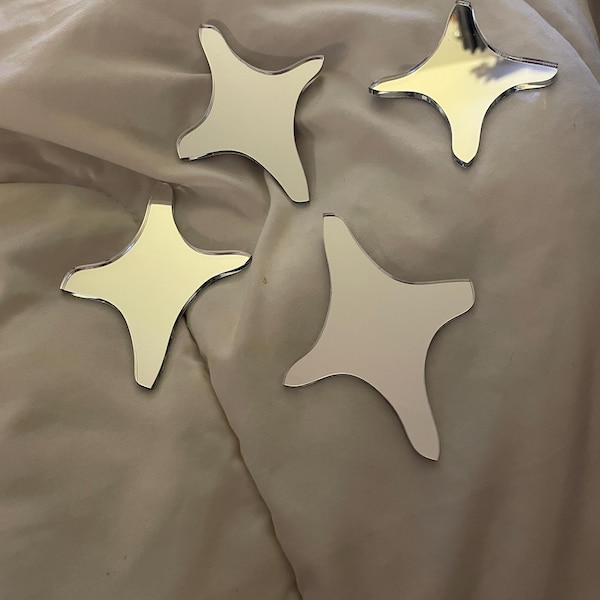 Sparkly Stars Mirror Set - Etsy