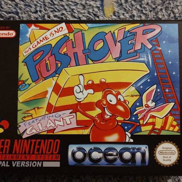 Lagoon Box - SNES - Super Nintendo - Etsy UK