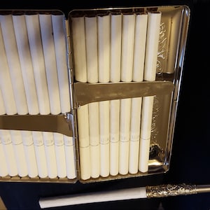 Custom Engraved Personalized 120s Cigarette Case Double Sided With ...