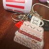 Book Stack Keychain | Bookish Keychain | Bookish Gifts | Acrylic ...